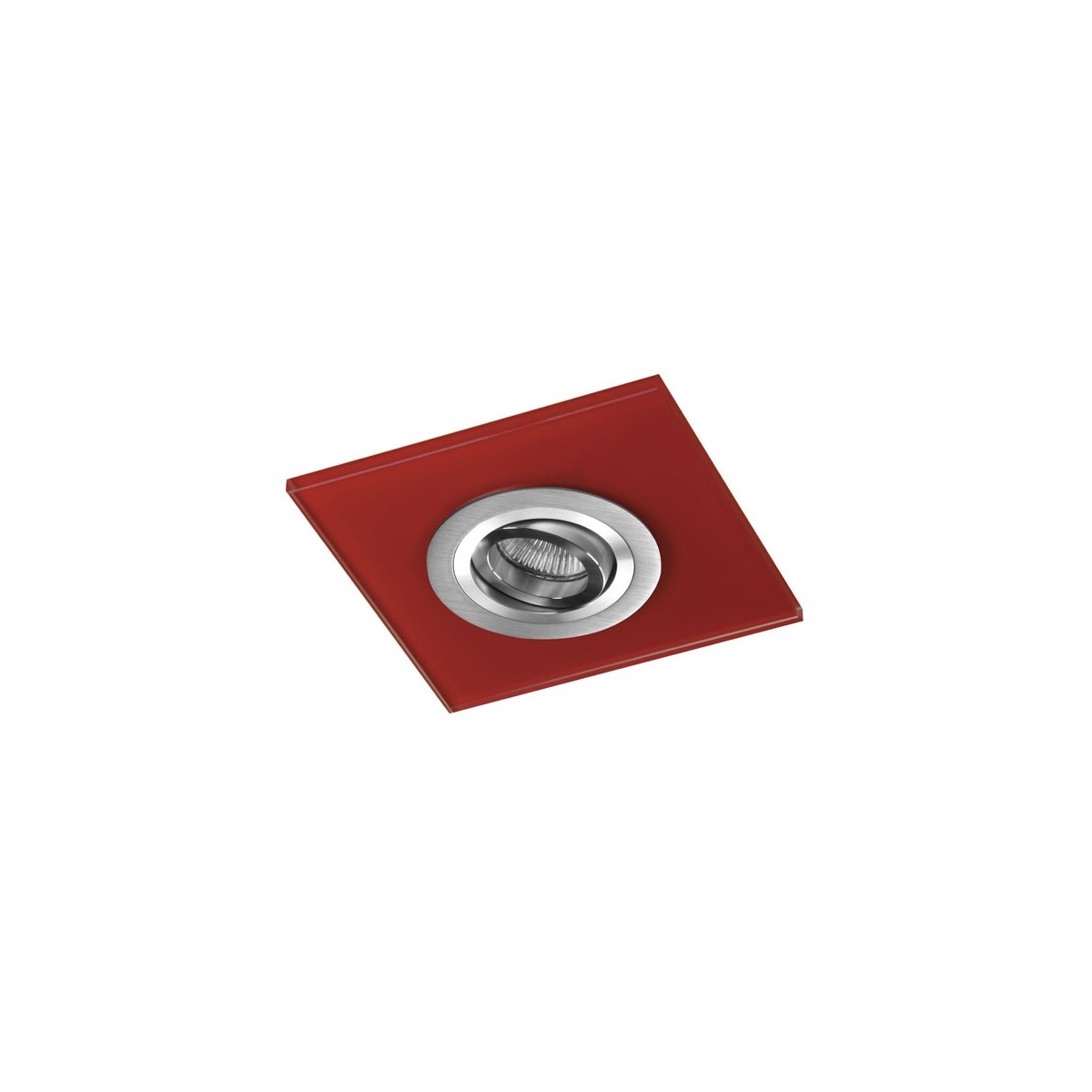 Class Black Recessed Light Purple Glass - CristalRecord LED Lighting