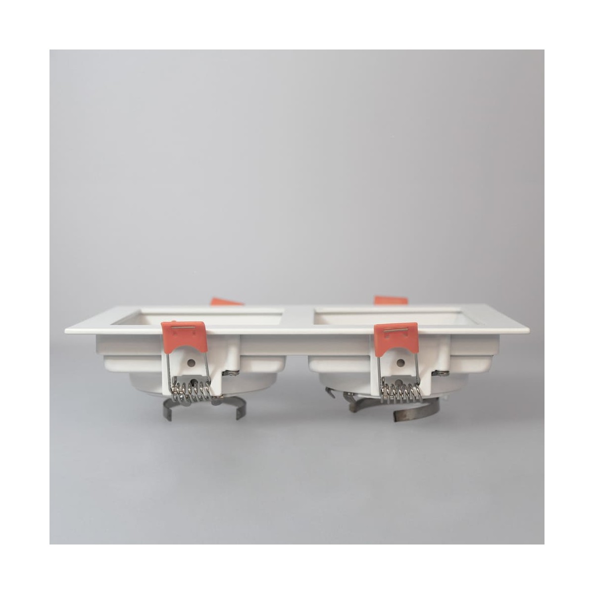 Empotrable Akrah dee dos luces blanco con reemplazo de la bombilla por ...