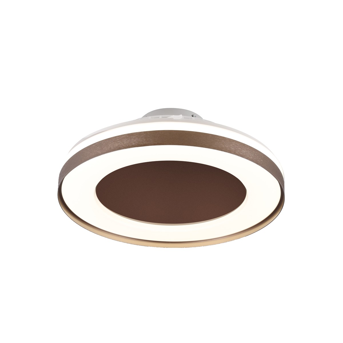 Tune LED DC Ceiling Fan Dim 40W 3CCT 2800lm Brown