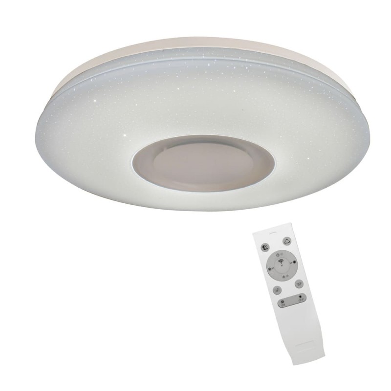 LED Ceiling Flush Light 36W 2160Lm RGB Smart - CristalRecord