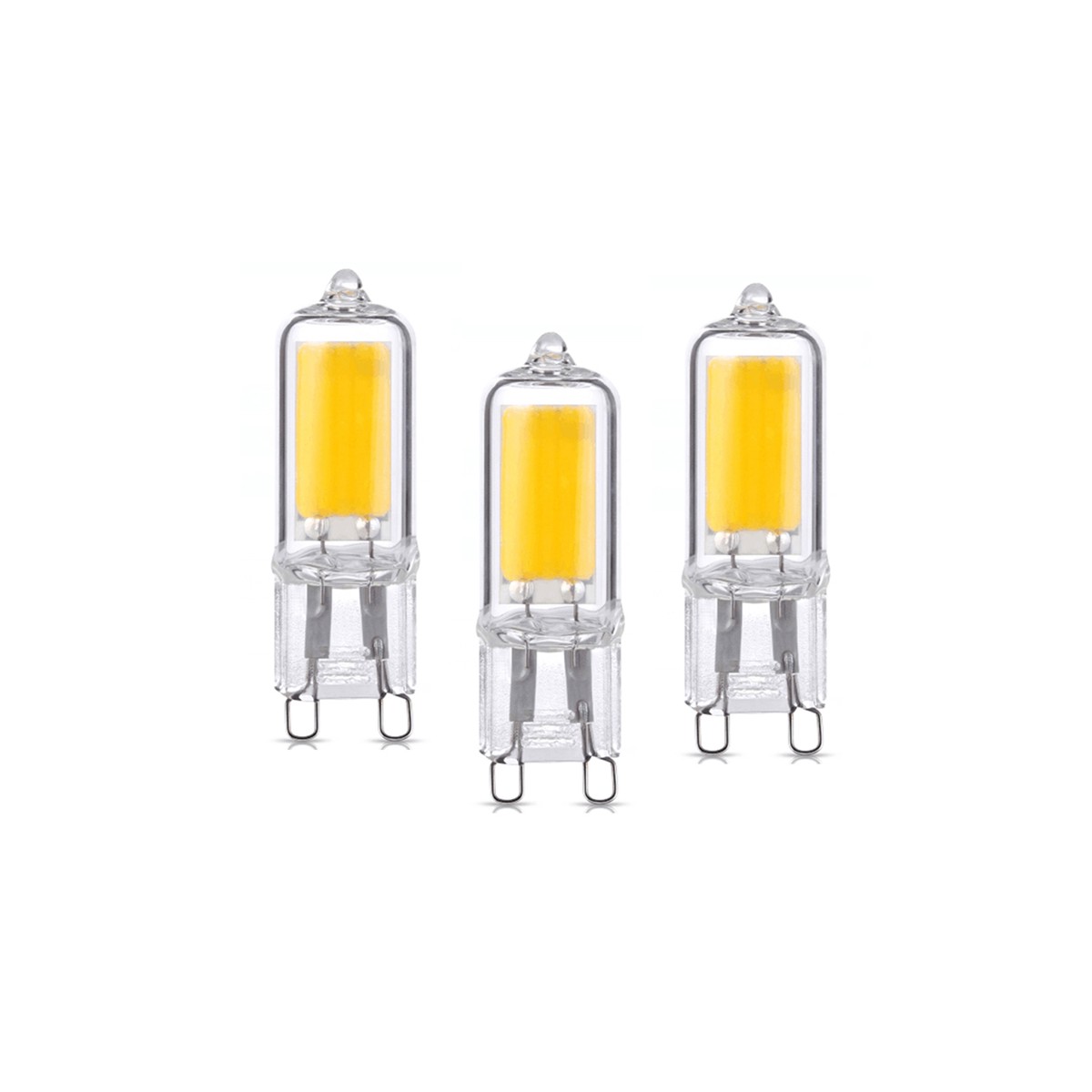 Pack x3 Ampoule Led 2W G9 4000K - CristalRecord
