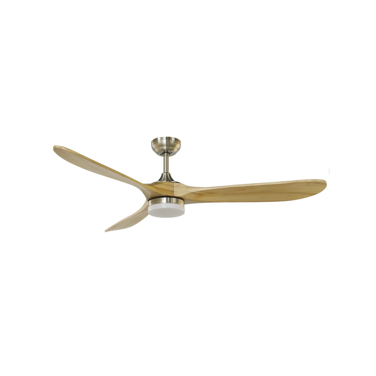Yen DC LED Ceiling Fan 15W CCT Light Wood - CristalRecord Lighting