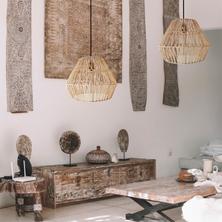 Tenai Seaweed Lampshade 300/400/200x300mm - CristalRecord