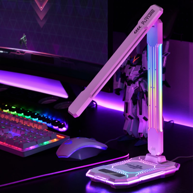Gamer LED CCT RGB Dim Desk Lamp 10W 450Lm