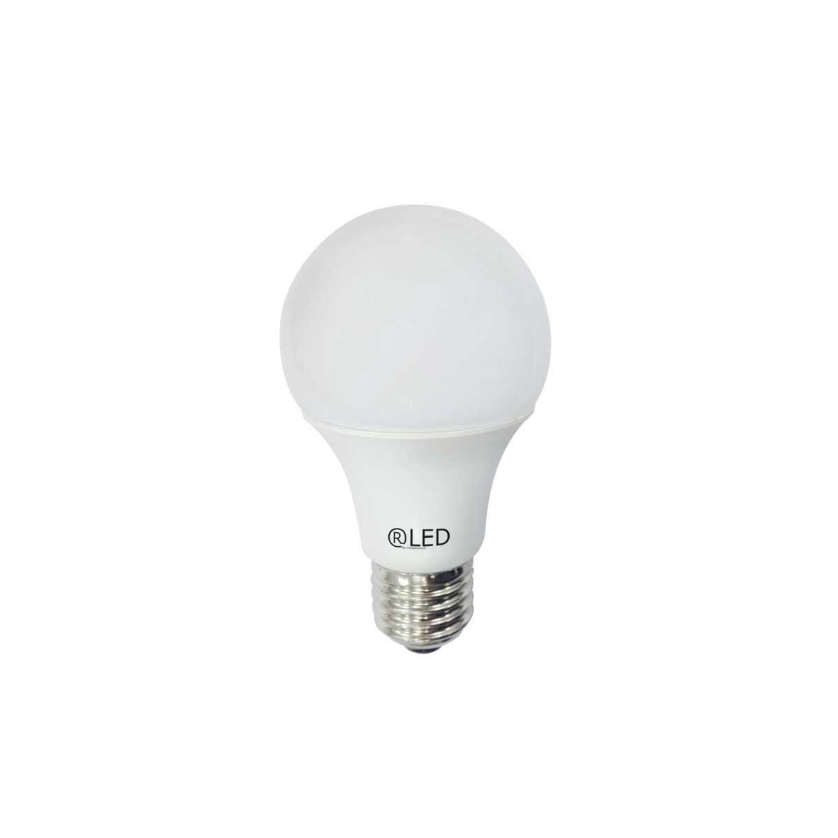 Bombilla LED estándar A60 con rosca E27 potencia 10W y luz natural 4000K