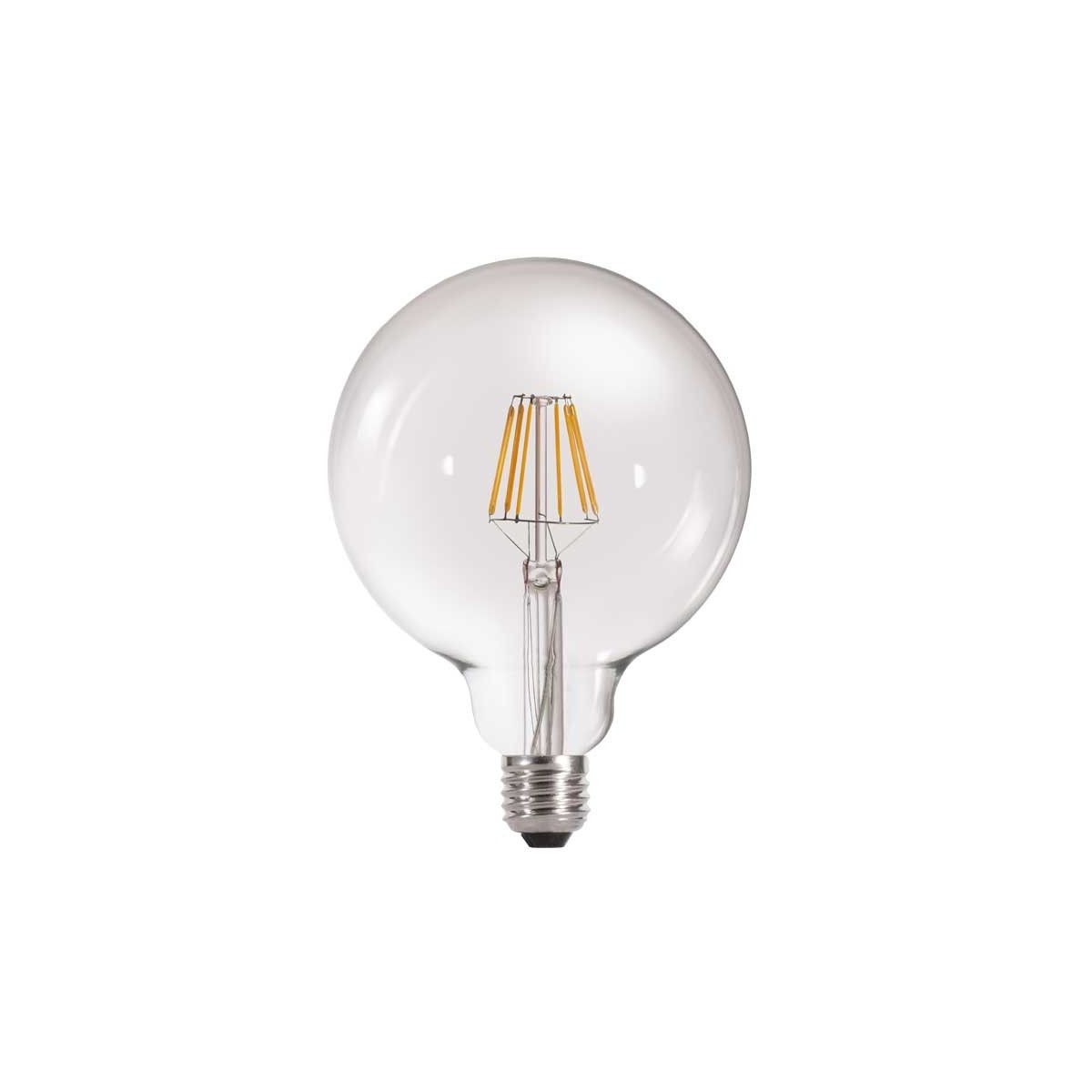 Ampoule Led 6W G125 E27 4000K transparent - CristalRecord