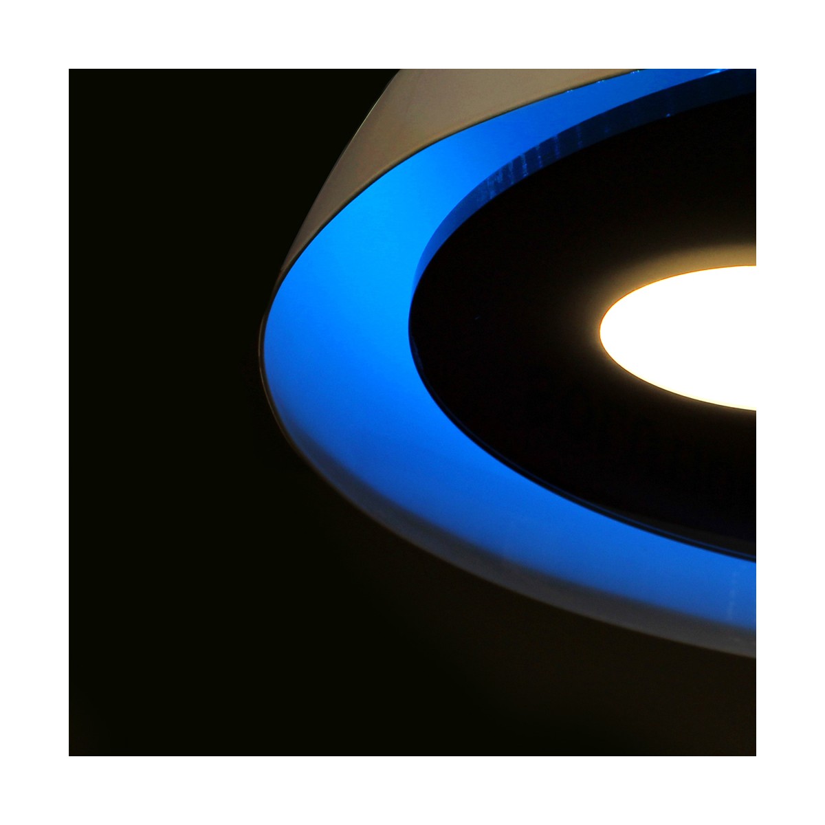 Moon Lux Comb LED Pendant Light White Glass - CristalRecord LED